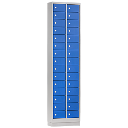 Mini locker met 30 vakken - H.180 x B.46 x D.20 cm